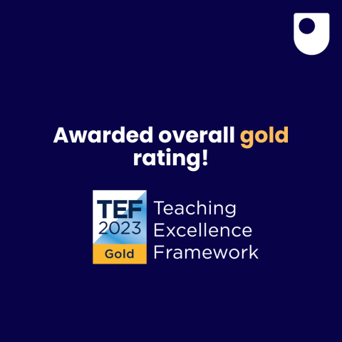 The Open University celebrates their GOLD rating in the Teaching ...